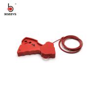 China BOSHI Industrial Material Nylon Pa Steel Safety Cable Lockout for sale