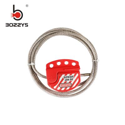 China BOSHI Hot Selling 2019 Nylon PA Steel Safety Cable Lockout Device for sale