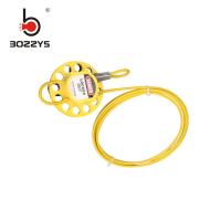 China BOSHI Good Price Adjustable Wheel Type Safety Cable Lockout Devices for sale
