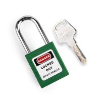 China 38mm Steel Shackle safety pad lock for lockout for sale