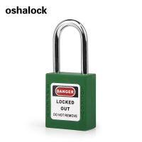 China 38mm Steel Shackle safety pad lock for lockout for sale