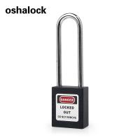 China long nylon shackle safety padlock with keyed alike for sale