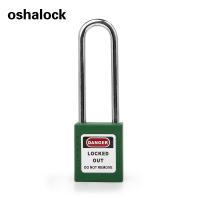 China Manufacturer of industrial locks Long steel Shackle Security padlock with keyed alike for sale