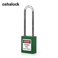 China Manufacturer of industrial locks Long steel Shackle Security padlock with keyed alike for sale