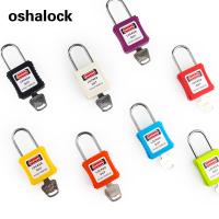 China Chinese manufacturer stainless steel shackle safety tagout loc-kout padlock with master key for sale