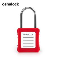 China 4mm Stainless steel beam Zenex Safety Lockout Tagout padlock body key unified laser coding for sale