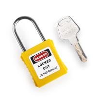 China Chinese manufacturer stainless steel shackle safety tagout loc-kout padlock with master key for sale