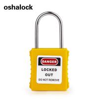China Chinese manufacturer stainless steel shackle safety tagout loc-kout padlock with master key for sale