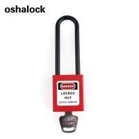 China OSHALOCK 76MM nylon long beam Explosion-proof Industrial equipment lock Insulated security padlock for sale