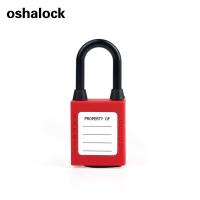 China OSHALOCK 38MM Anti-magnetic explosion-proof dust-proof Insulated safety padlock with master key for sale