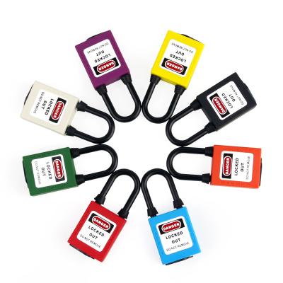 China Insulated safety manufacturer dust-proof padlock for sale