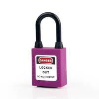 China 38mm dust-proof Anti-magnetic explosion-proof lockout Insulated safety padlock with master keys for sale