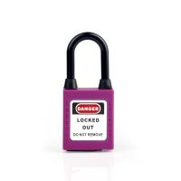 China 38mm dust-proof Anti-magnetic explosion-proof lockout Insulated safety padlock with master keys for sale