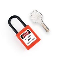 China lockout Non-Conductive nylon body Safety Padlock for sale