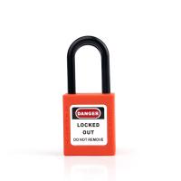 China lockout Non-Conductive nylon body Safety Padlock for sale