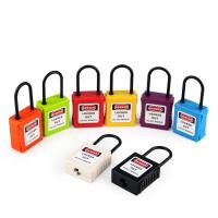 China Chinese manufacturer non-conductive and non-sparking safety tagout lockout padlock Customizable labels and laser coding for sale