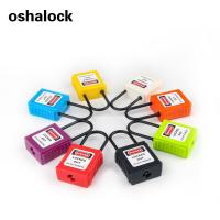 China Chinese manufacturer non-conductive and non-sparking safety tagout lockout padlock Customizable labels and laser coding for sale
