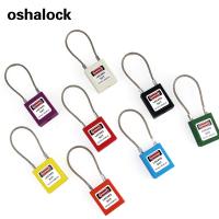 China Safety lockout management safety cable padlock for sale