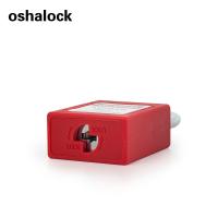 China 20mm Steel Ultra Short Beam Shackle Industrial equipment lockout Safety Pad locks With Master Key for sale