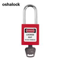 China OEM Steel beam ABS Prevent misuse lock out Safety padlock For industrial equipment With master key for sale