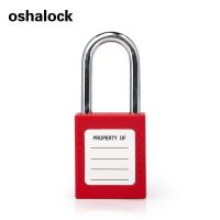 China OEM Steel beam ABS Prevent misuse lock out Safety padlock For industrial equipment With master key for sale