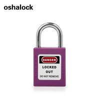 China OEM Safety Padlock Short padlocks Keyed Alike Color Padlock for lock out tagout with master keys for sale