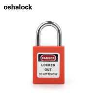 China OEM Industrial energy isolation Steel ultra-short beam safety padlock With Master Key for sale