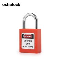 China OEM Industrial energy isolation Steel ultra-short beam safety padlock With Master Key for sale