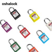 China OEM Industrial energy isolation Steel ultra-short beam safety padlock With Master Key for sale