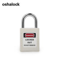 China OEM Steel ultra-short beam Industrial energy isolation safety padlock with keyed alike for sale