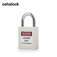 China OEM Steel ultra-short beam Industrial energy isolation safety padlock with keyed alike for sale