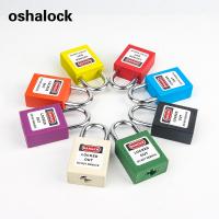 China OEM Steel ultra-short beam Industrial energy isolation safety padlock with keyed alike for sale