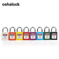 China OEM Steel ultra-short beam Industrial energy isolation safety padlock with keyed alike for sale