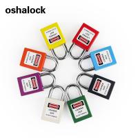 China 25mm Steel Ultra Short Beam keyed alike Safety Padlock With ce certification for sale