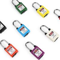 China 38MM steel beam Industrial safety dust-proof padlock for sale