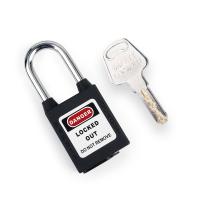 China oshalock steel shackle steel shackle safety padlock for sale