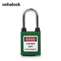China OSHALOCK 38MM Misoperation prevention for industrial equipment dust-proof Safety padlock for sale