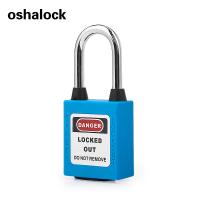 China Steel Shackle industrial padlock With Key Alike for sale