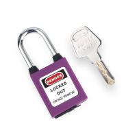 China Dust-proof nylon insulation safety padlock for sale