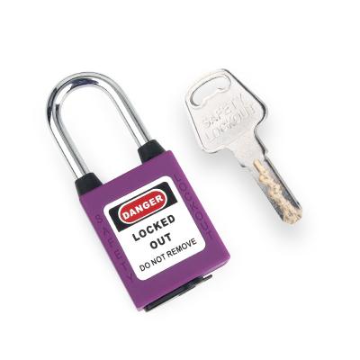 China Dust-proof nylon insulation safety padlock for sale