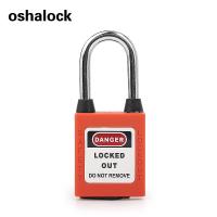 China OSHALOCK Factory Price Steel Shackle Prohibited operation lock out keyde alike Safety Padlock for sale