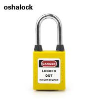 China OSHALOCK Prohibited operation Lockout key alike dust-proof Safety padlock for sale