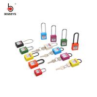 China 38MM Steel Shackle Safety Padlock with master keys for Industrial equipment lock out for sale