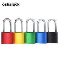 China 38mm steel shackle Compact  Anodized aluminium safety security padlock Lockout with keyed alike for sale