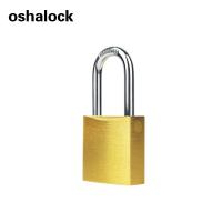 China 38mm Compact anodized Protect steel shackle Anodized aluminium safety padlock lockout with master for sale