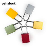 China BOSHI Wholesale Multicolor Steel Shackle Safety Aluminium Padlocks for sale