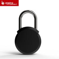China Black Keyless USB Rechargeable Door Lock Fingerprint Smart Padlock Quick Unlock Zinc alloy Metal Self Developing Chip for sale