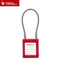 China Lightweight Wire Cable Safety Padlock , Industrial Safety Lockout Locks for sale