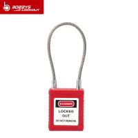 China Lightweight Wire Cable Safety Padlock , Industrial Safety Lockout Locks for sale