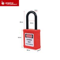 China 8 Colors Safety Lockout Padlocks With Triple Coated Hardened Steel Shackle for sale